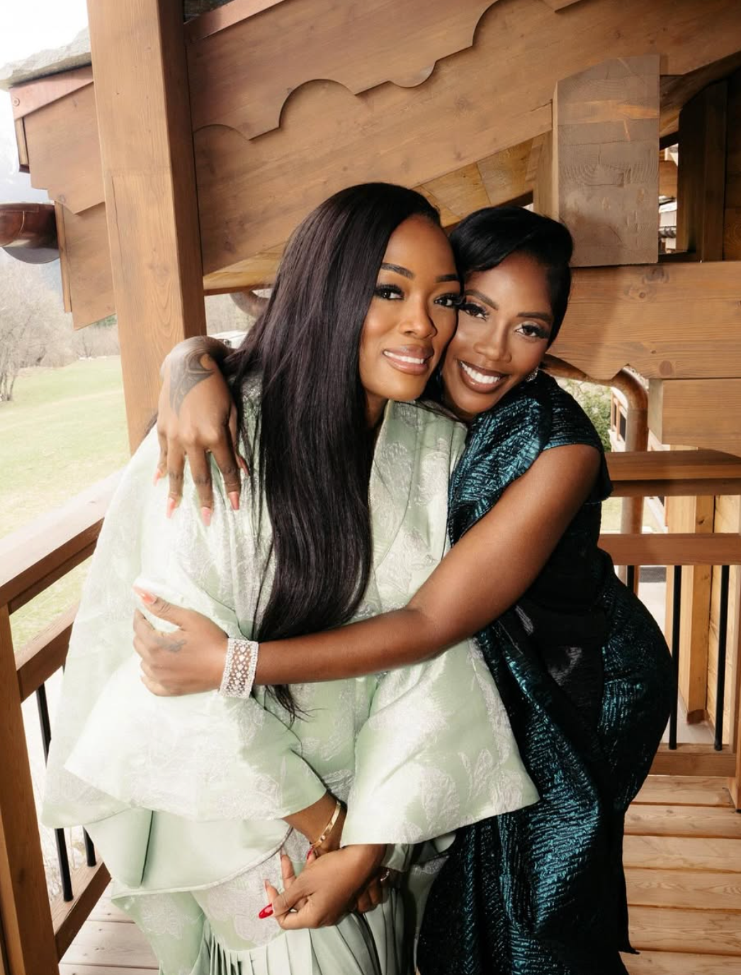 Tiwa Savage & Elizabeth Elohor Isiorho Serve Luxury Looks in the Snowy ...